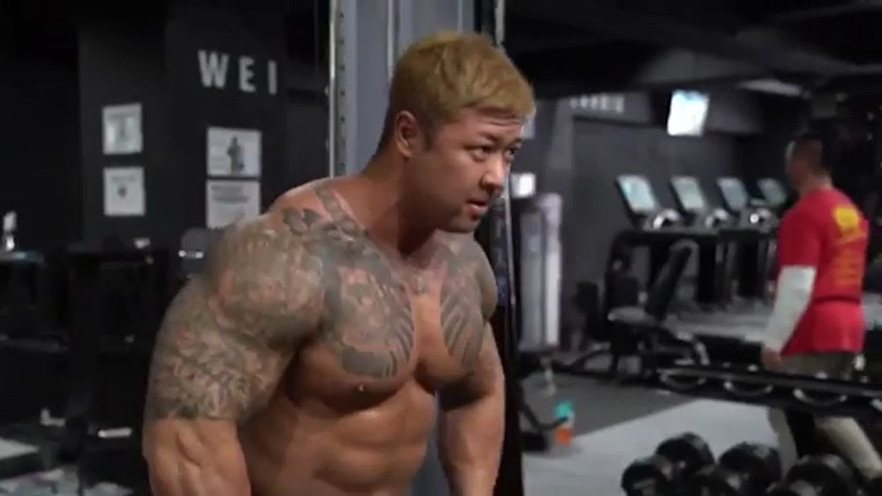 Japan Tattooed Bodybuilder Workout #238 - YouTube