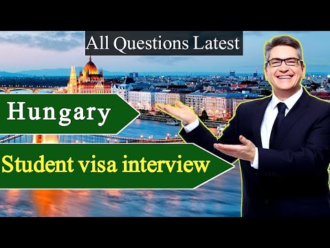 Hungary student visa interview 2024 | All Questions and Answers | #visa ...