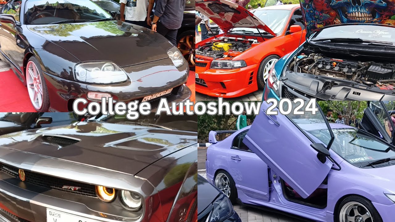 Auto show, College Auto Show 2024 - YouTube