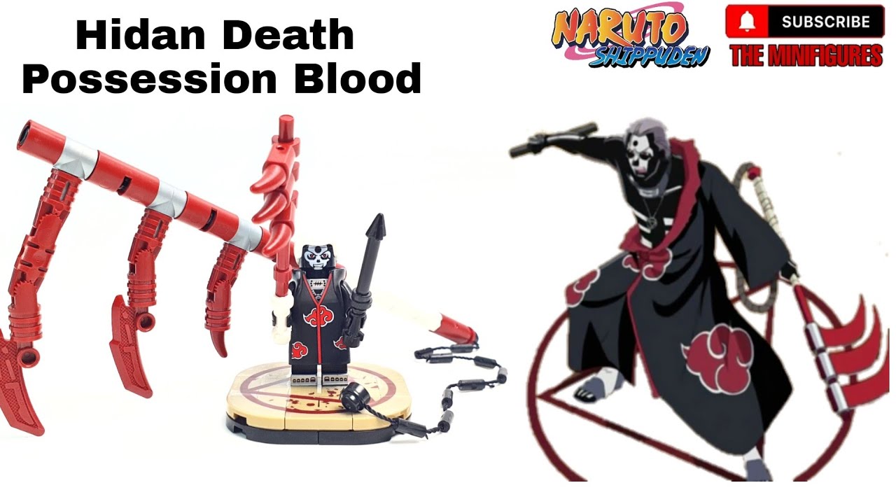 Lego Hidan Death Possession Blood Ritual Jutsu Lego Unofficial ...