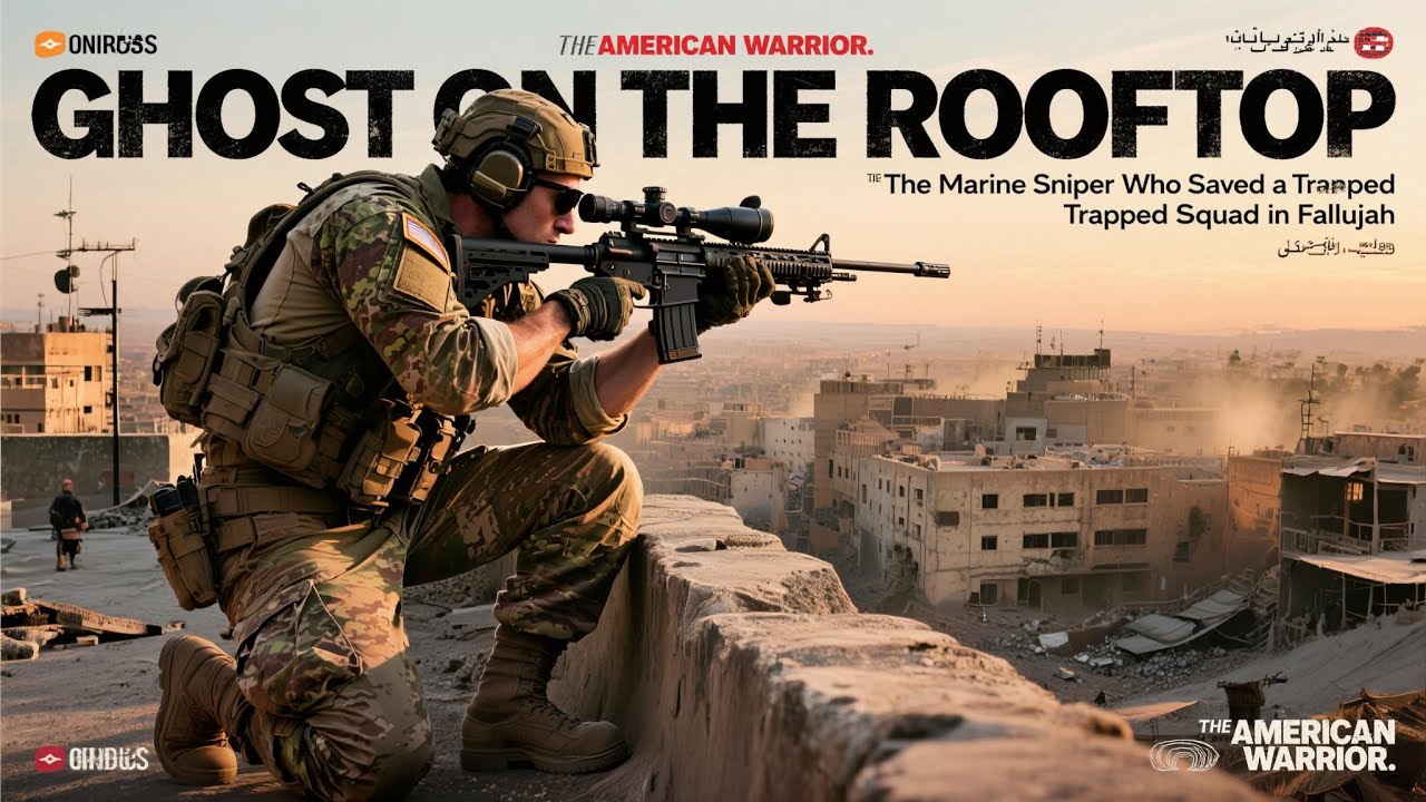 “Ghost on the Rooftop: The Marine Sniper Who Saved a Trapped Squad in ...