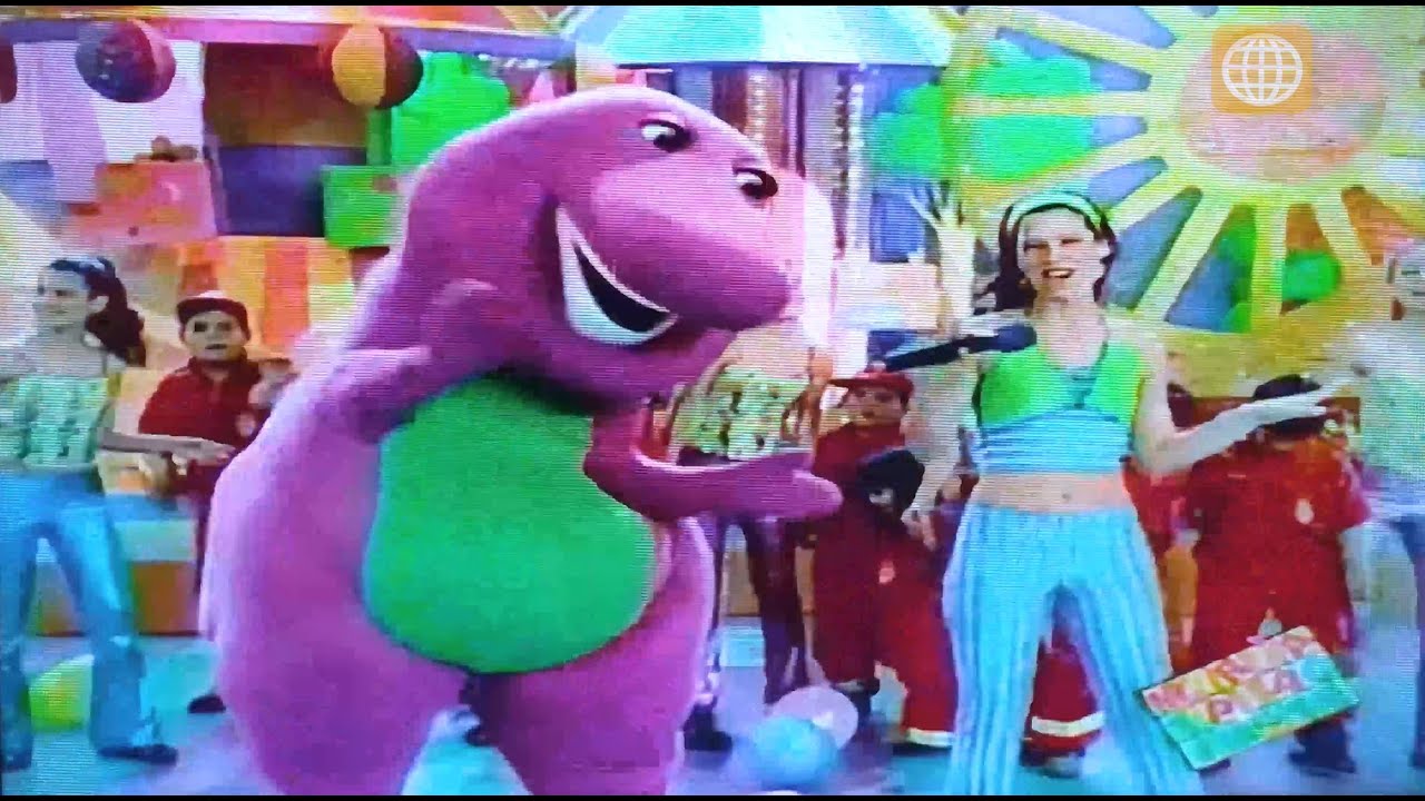 Barney en Maria Pia y Timoteo - YouTube