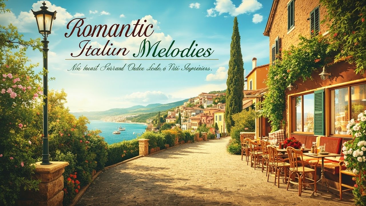 Romantic Italian Music 🎶 ️The Heart & Passion of Italy Venice & Tuscany ...
