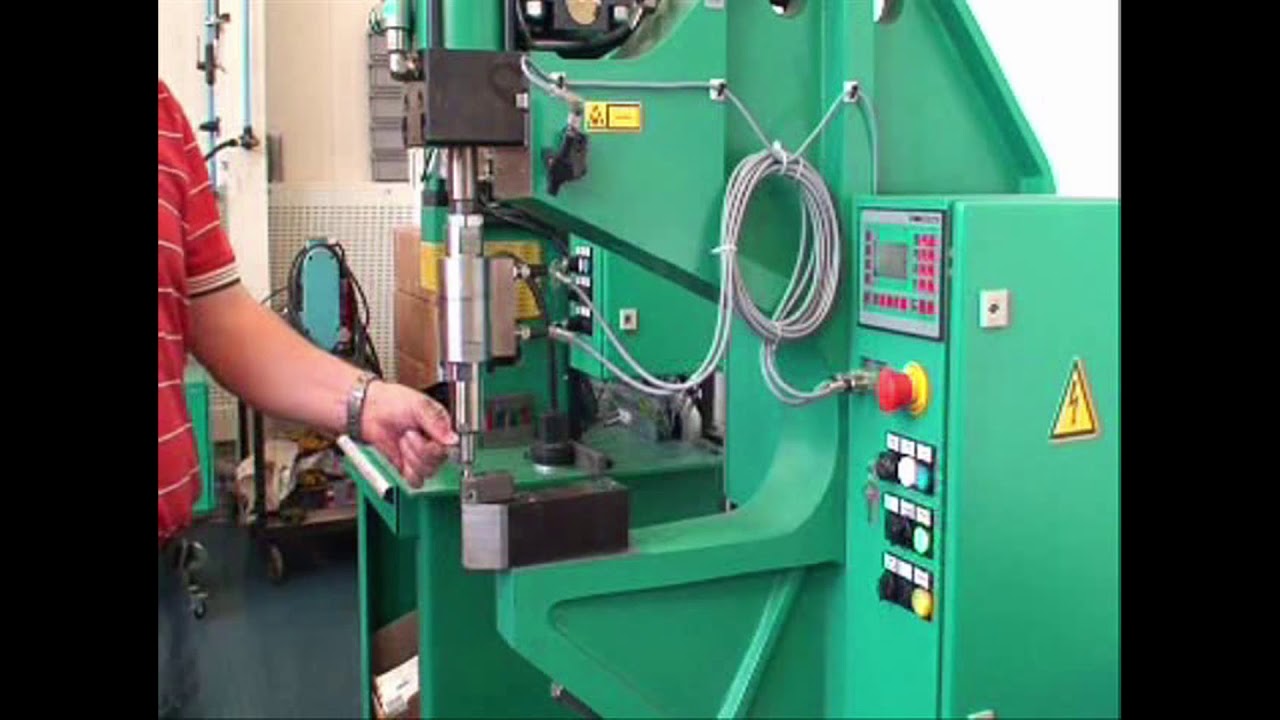 TOX Single PRESS Clinching 싱글 프레스 클린칭-톡스프레스테크닉 TOXPRESSOTECHNIK - YouTube