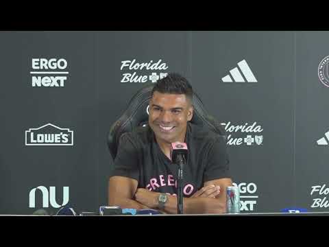 Casemiro excited to back up Messi at Inter Miami.