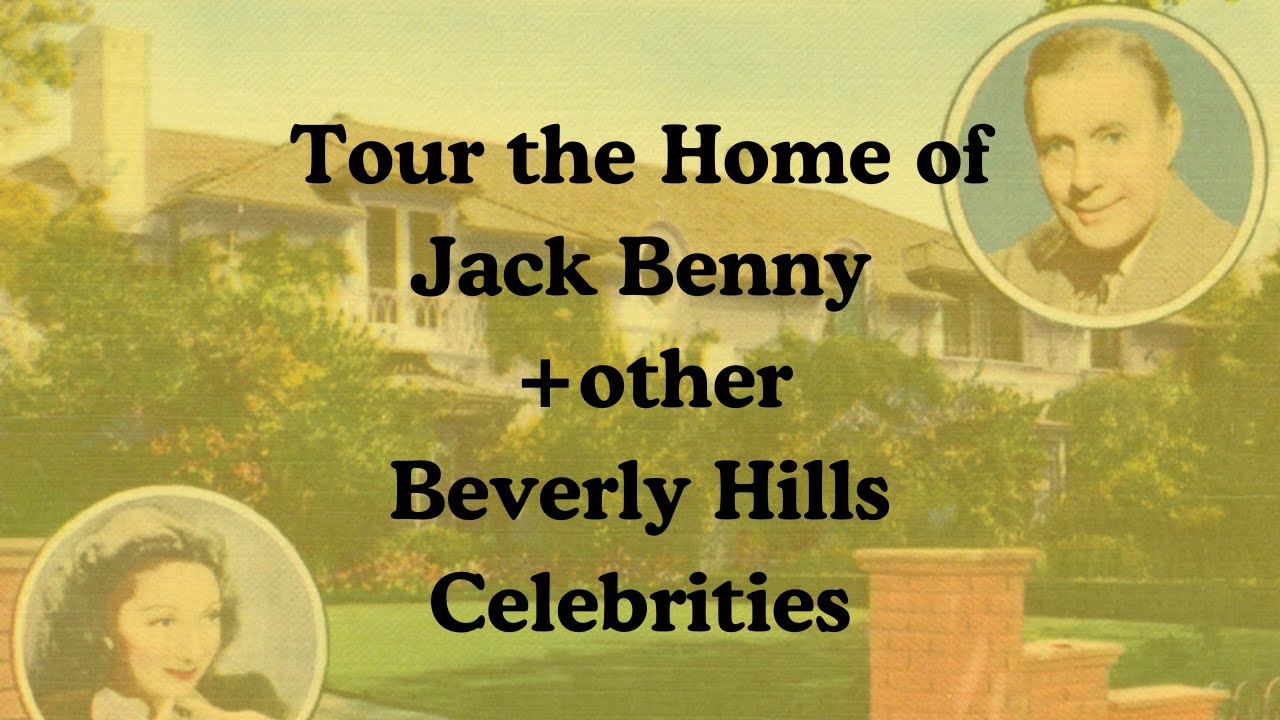 Beverly Hills Historical Society Shares Jack Benny's Home - YouTube