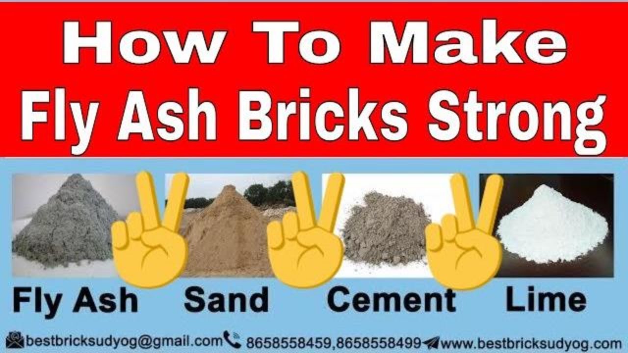 Raw Material Of Fly Ash Bricks | BBM | Kaise Fly Ash Bricks Banate Hen ...