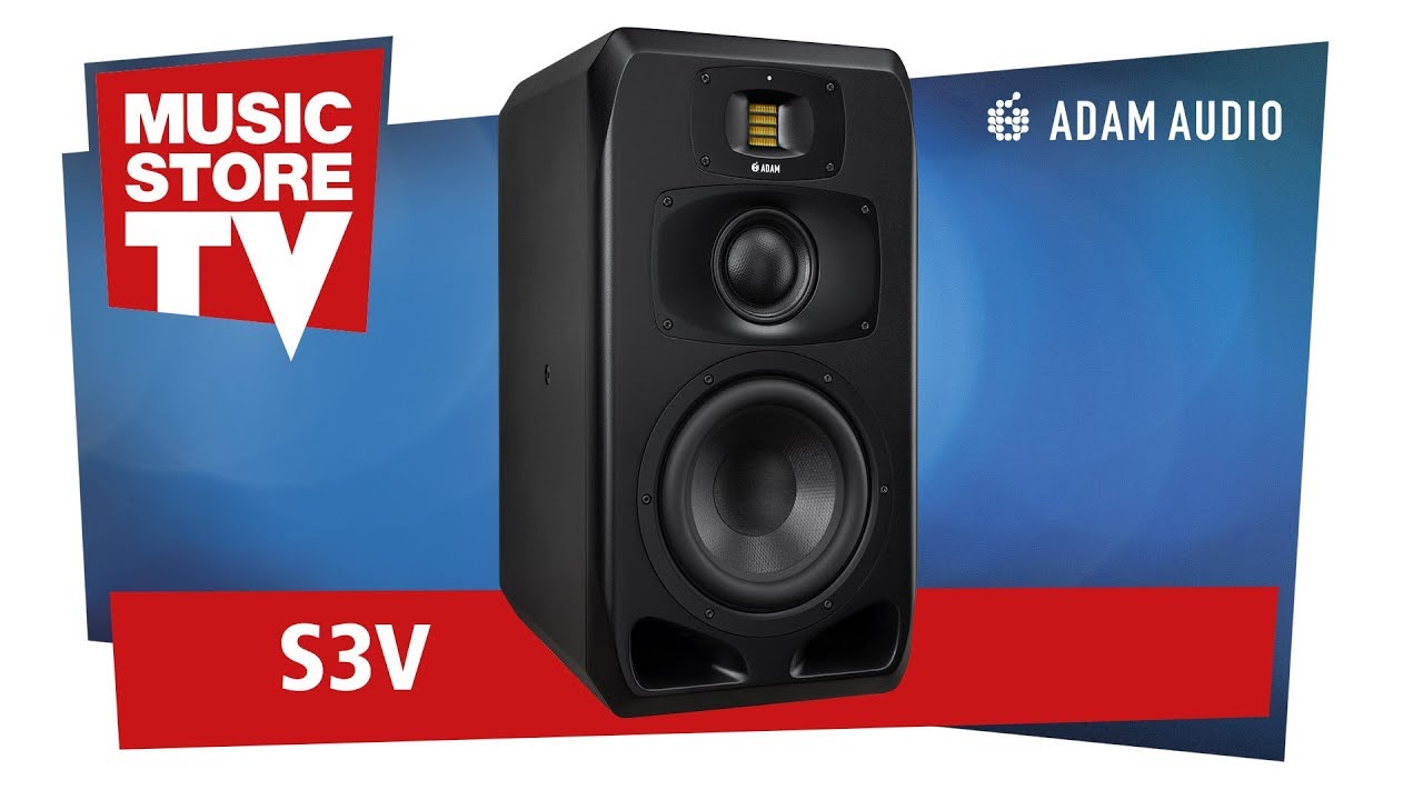 ADAM Audio S3V Aktiver 3-Wege Studiomonitor der Spitzenklasse - YouTube