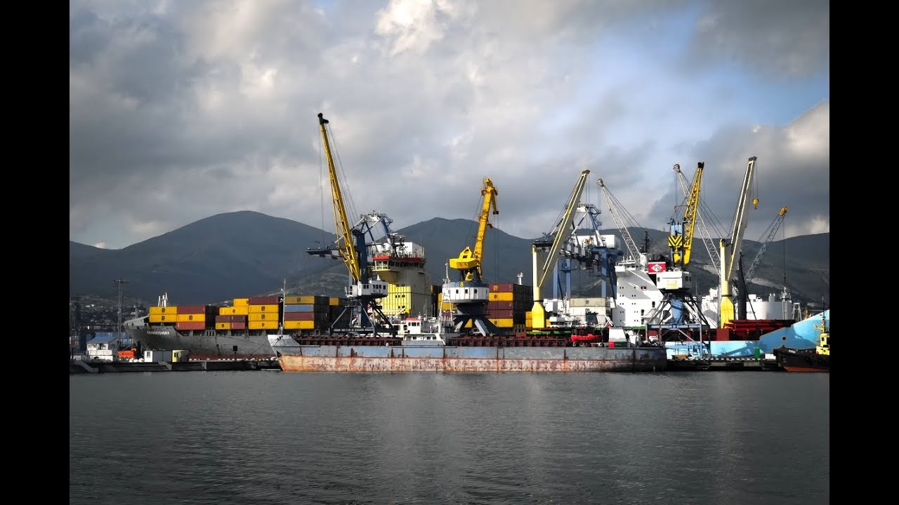 Cтроительство порта в Новороссийске с RCD буровыми установками BUMA ...