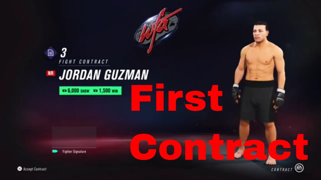 Getting signed to the WFA UFC 4 Career mode #3 Sparing partner injuries ...