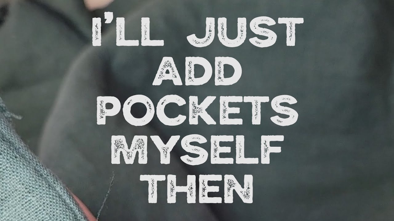 How To Add Side Seam Pockets to a Pattern or Garment - YouTube