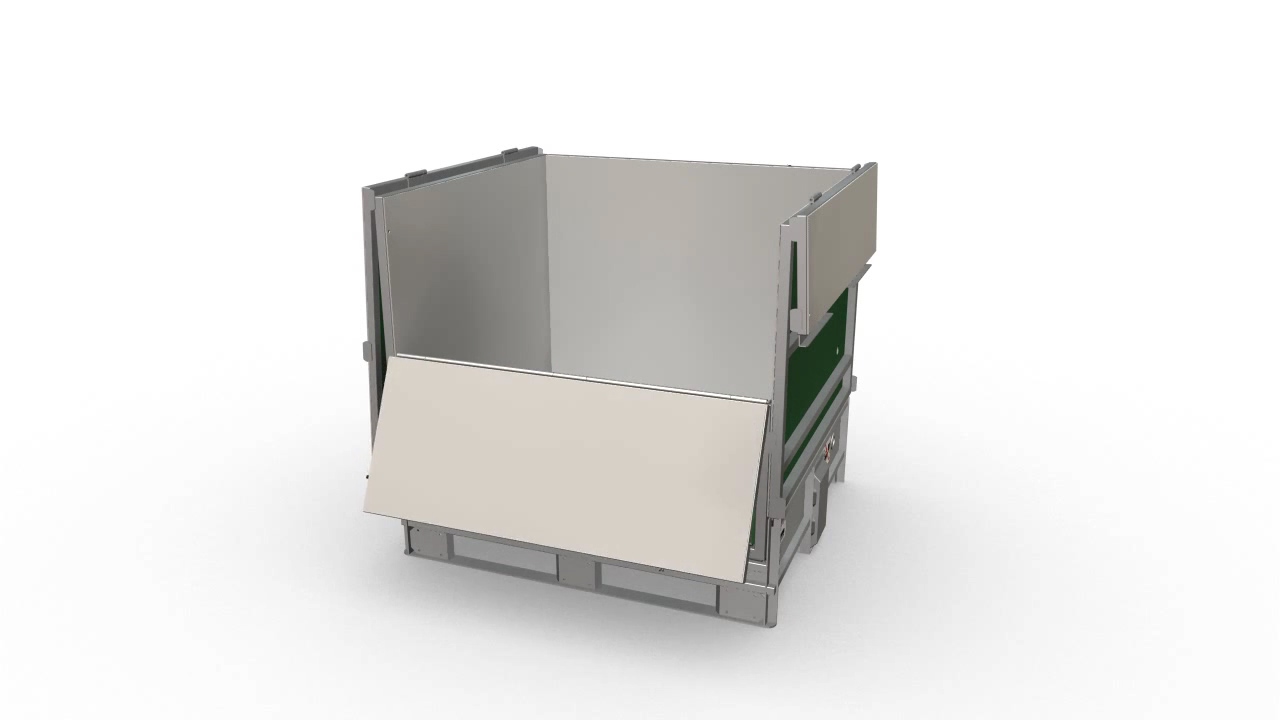 Assembly of the Unifold 1000 Bag-in-Box IBC Container - YouTube