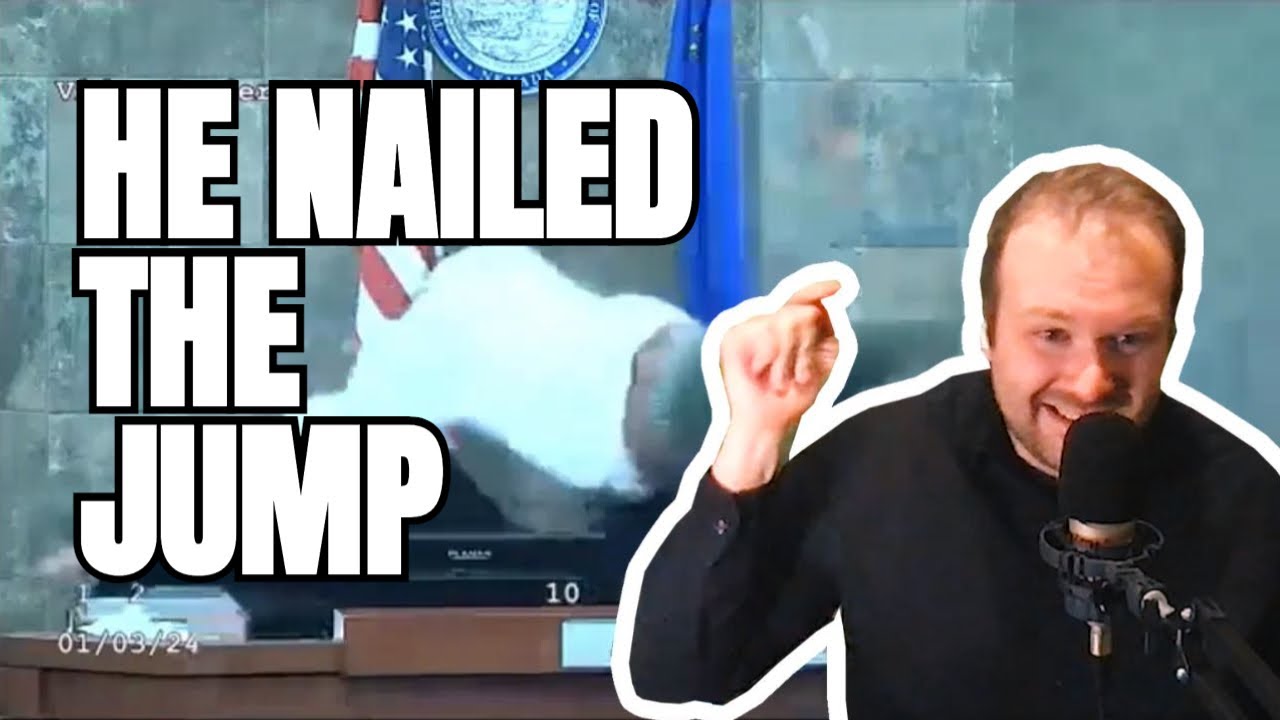 Incredible Courtroom Drama: Our Reaction to Man Jumping at Judge - YouTube