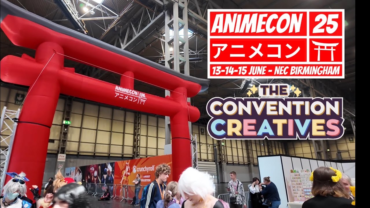 AnimeCon UK 2025 Virtual Walkthrough Tour - YouTube