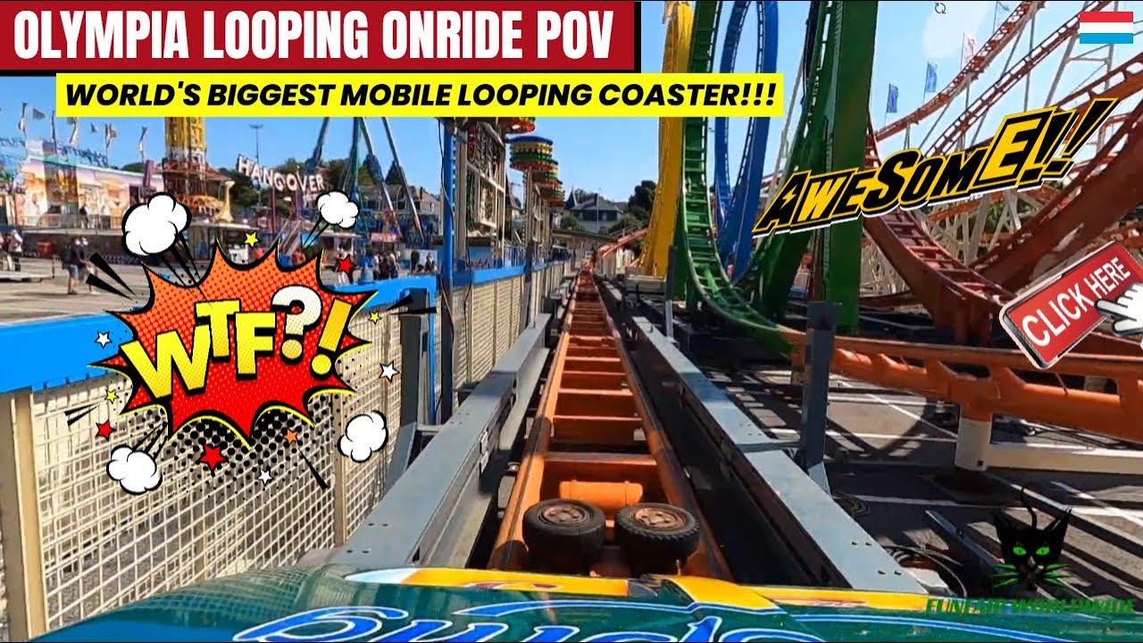 "OLYMPIA LOOPING" (BARTH) FRONTSEAT ONRIDE @ FUN UM GLACIS ...