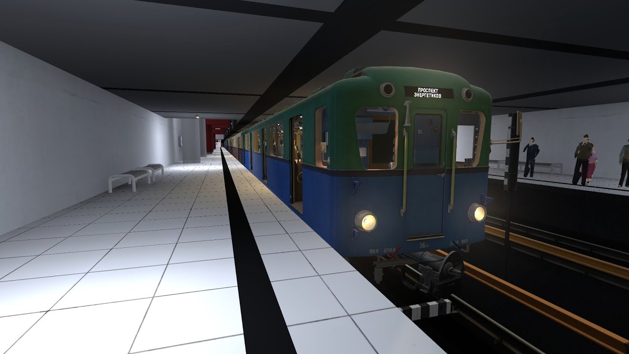 METROSTROI SUBWAY SIMULATOR / РЕАЛИСТИЧНЫЙ СИМУЛЯТОР МАШИНИСТА МЕТРО ...