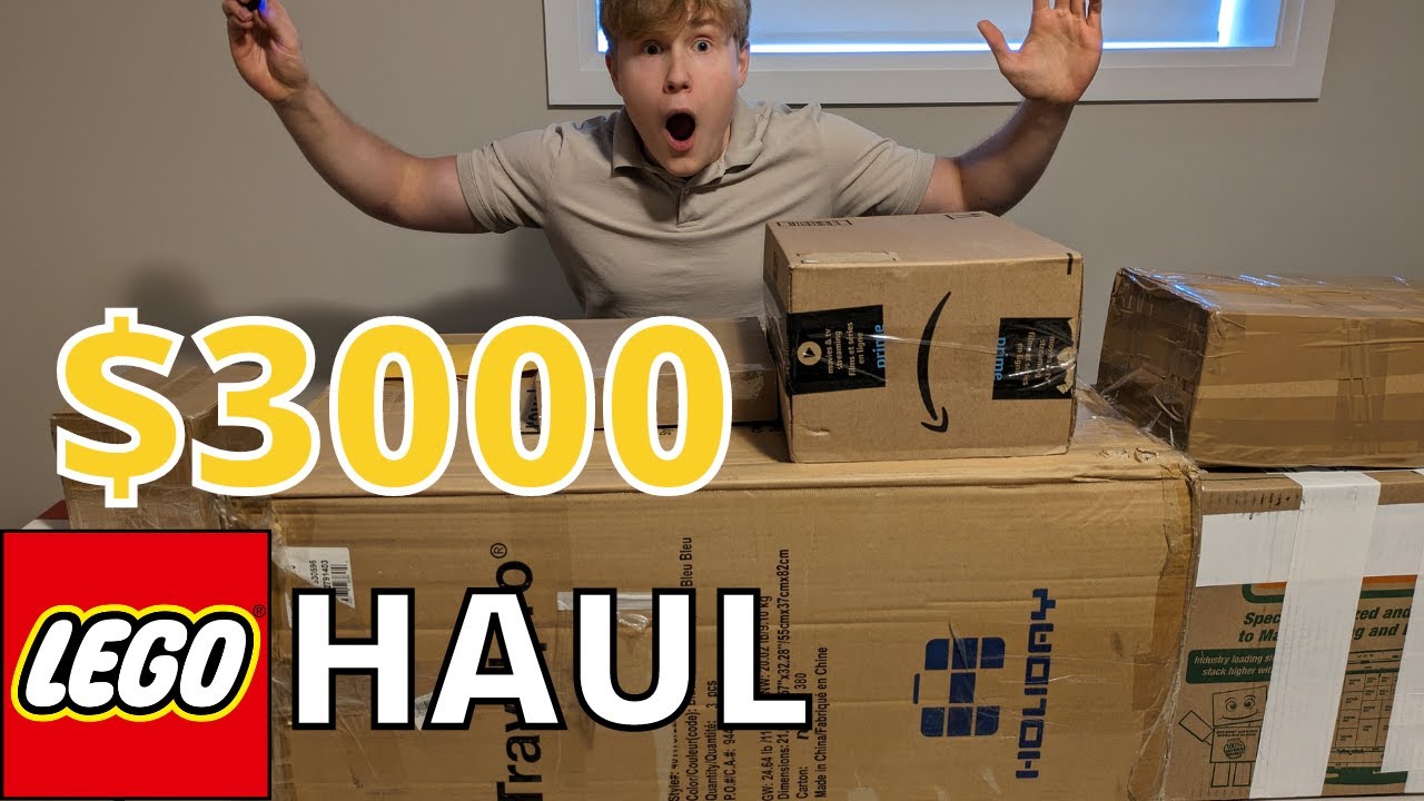 MASSIVE $3000+ LEGO Star Wars & LEGO The Lord of the Rings HAUL! - YouTube