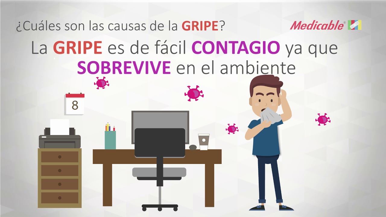 CAUSAS DE LA GRIPE - YouTube