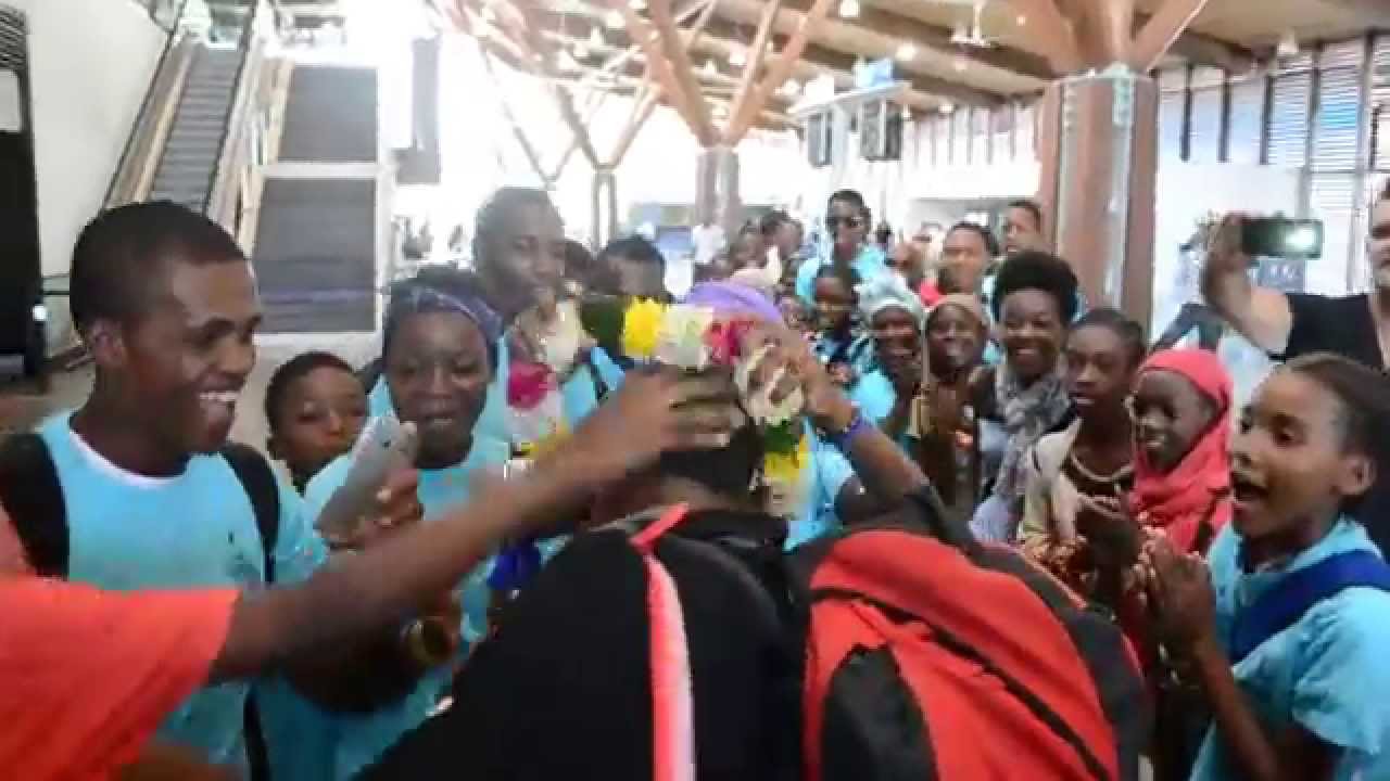 ACCUEIL EQUIPE DE CROSS DU COLLEGE DE PAMANDZI - YouTube