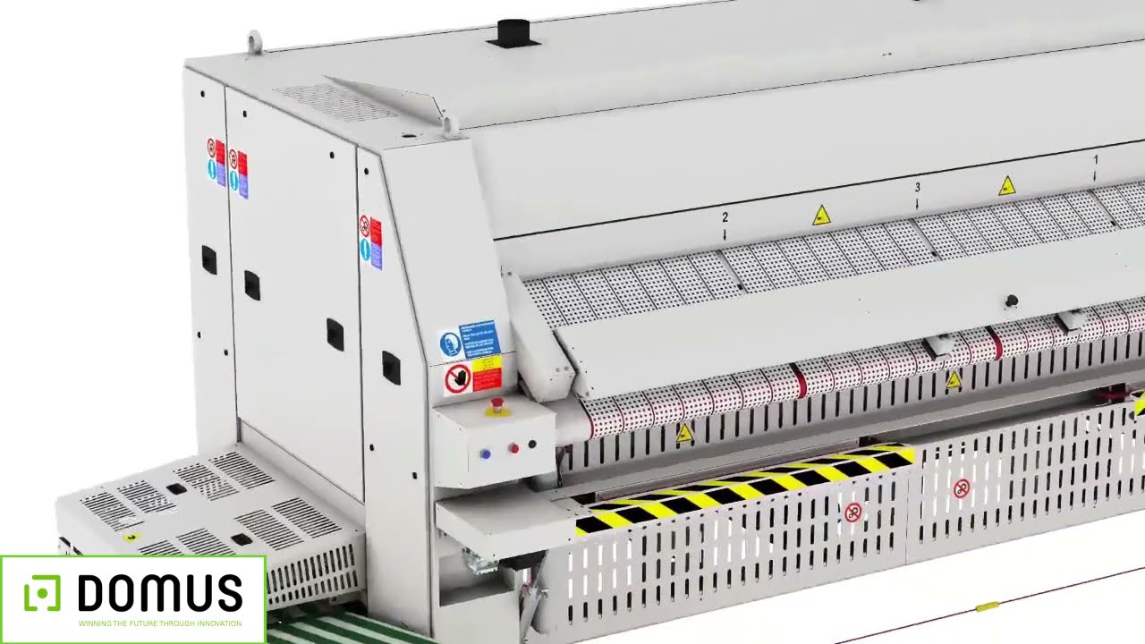 Compact Flatwork ironer SPE EN - YouTube