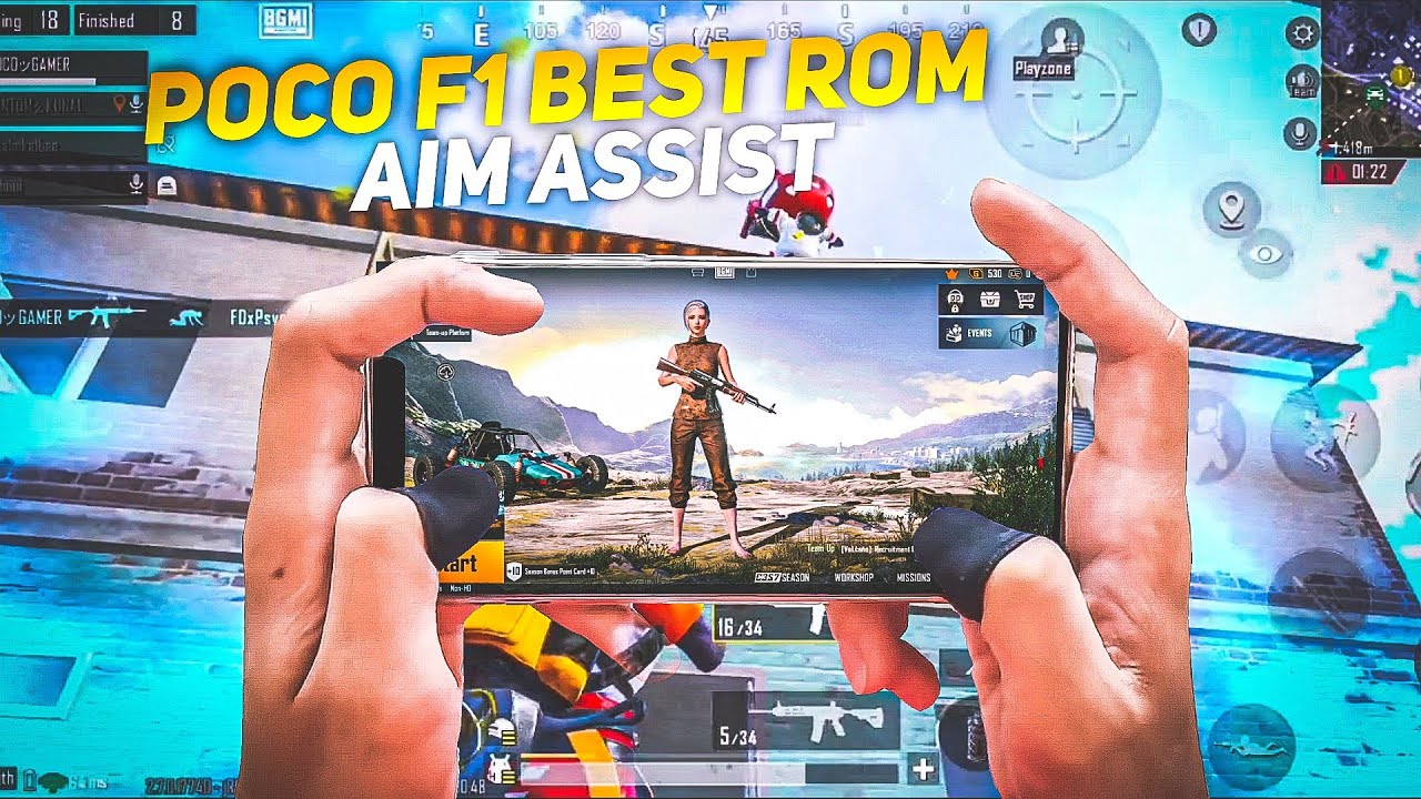 POCO F1 Gaming Rom Test Gaming For Poco F1 Bgmi Test 2023 2.7 update ...