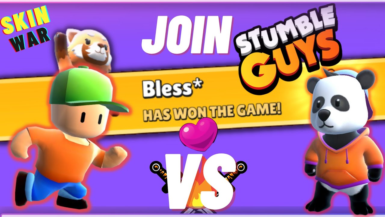 Stumble Guys Live | Skin War | Human Vs Animal | Kisme Kitana Hai dum ...