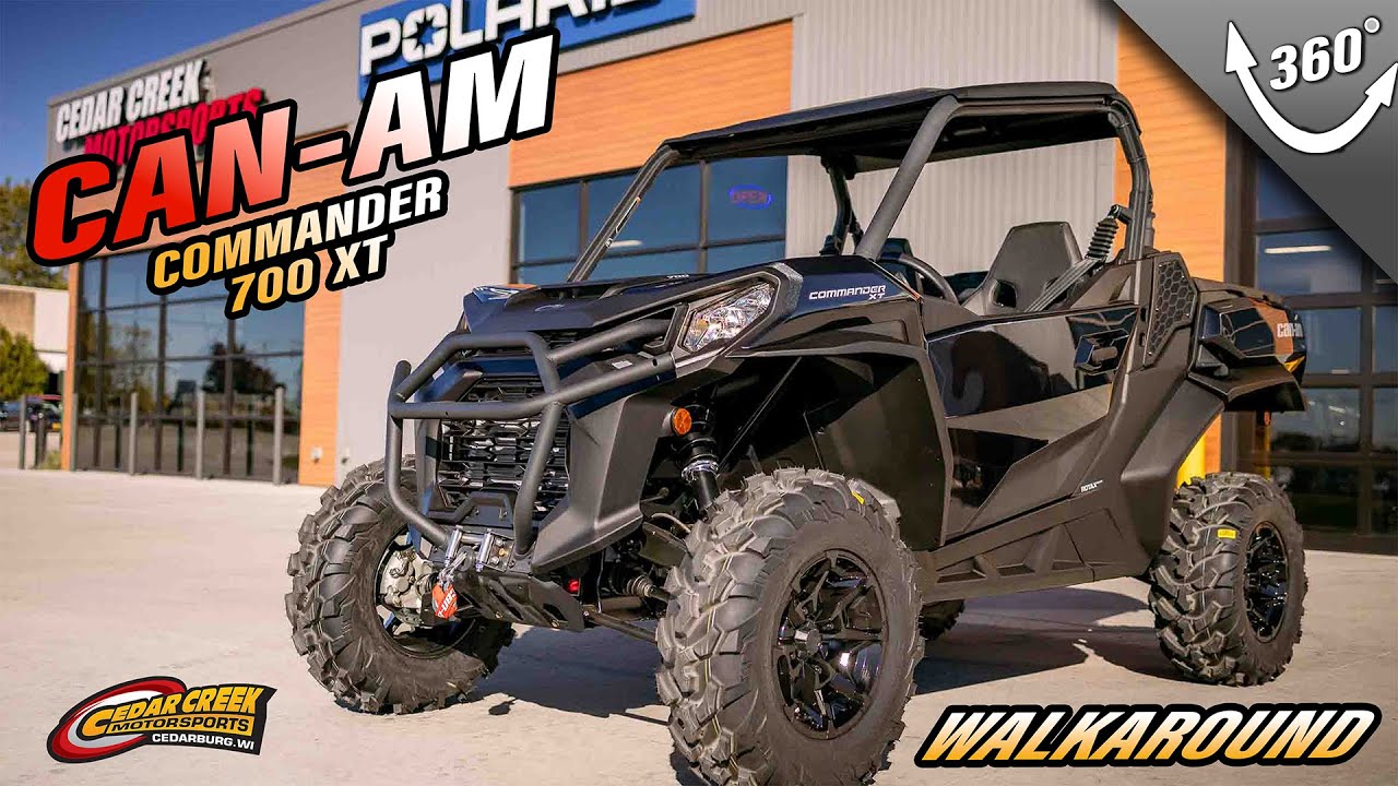 Walkaround | 2024 Can-Am® Commander XT 700 - YouTube