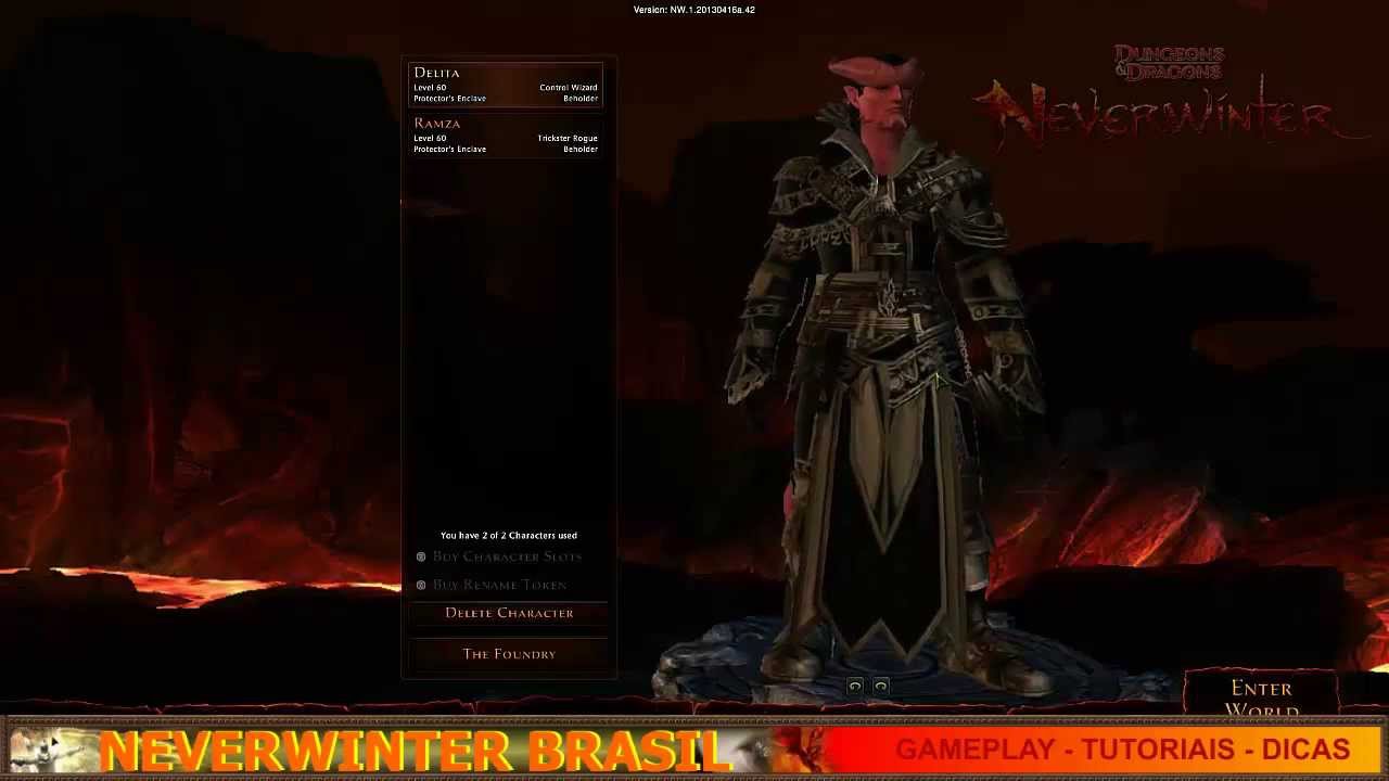 Neverwinter Wizard level 60 TODAS as habilidades e poderes comentados e ...