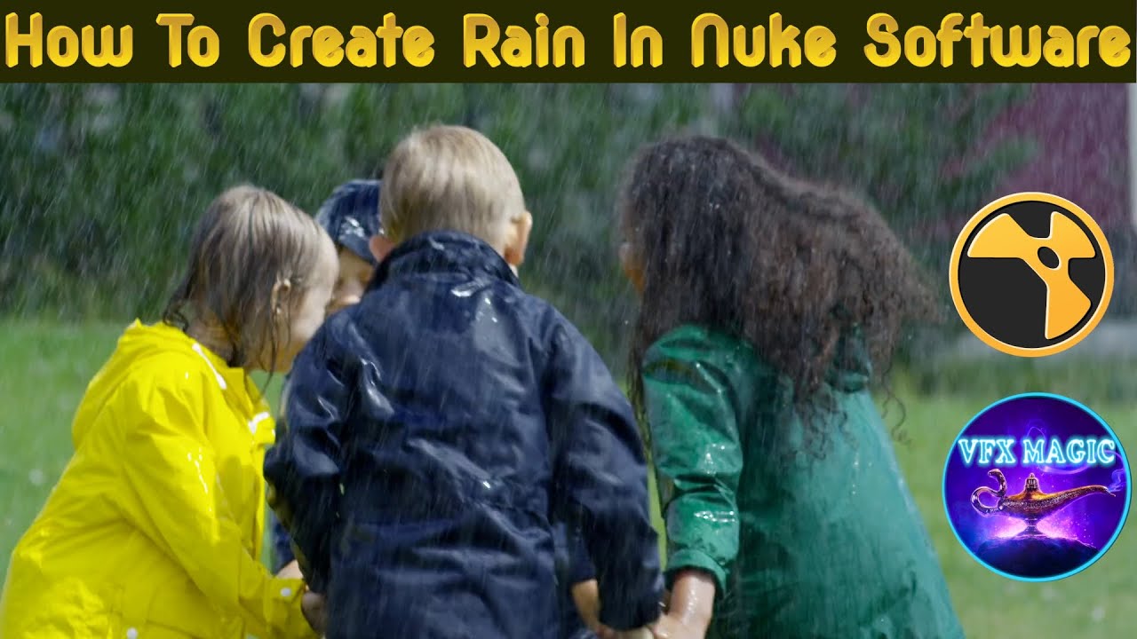 How To Create Rain In Nuke Software II In Hindi - YouTube