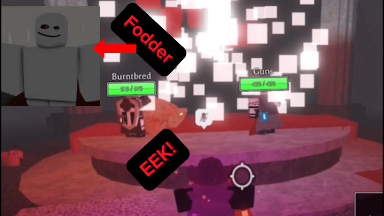 Defeating the N boss in roblox pilgrammed! (Feat. BurntBred and Guns ...