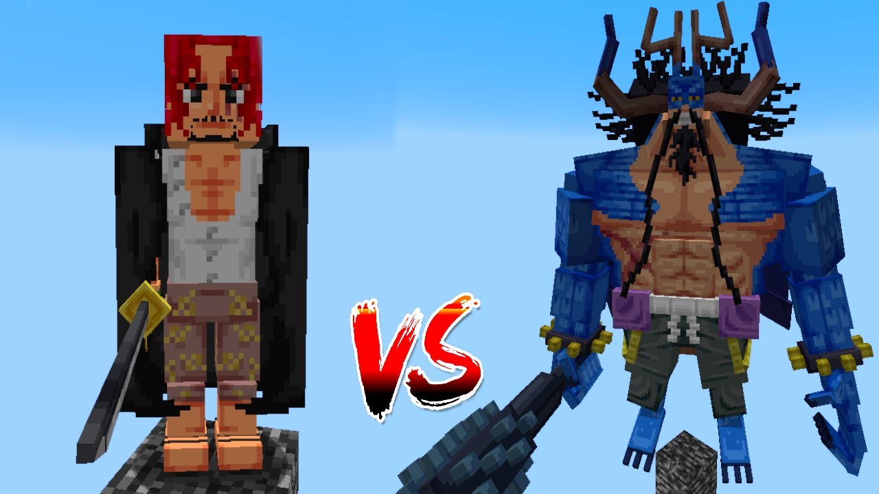 SHANKS vs KAIDOU !!! 😱 Minecraft True Prime Piece Nani No Anime Edition ...