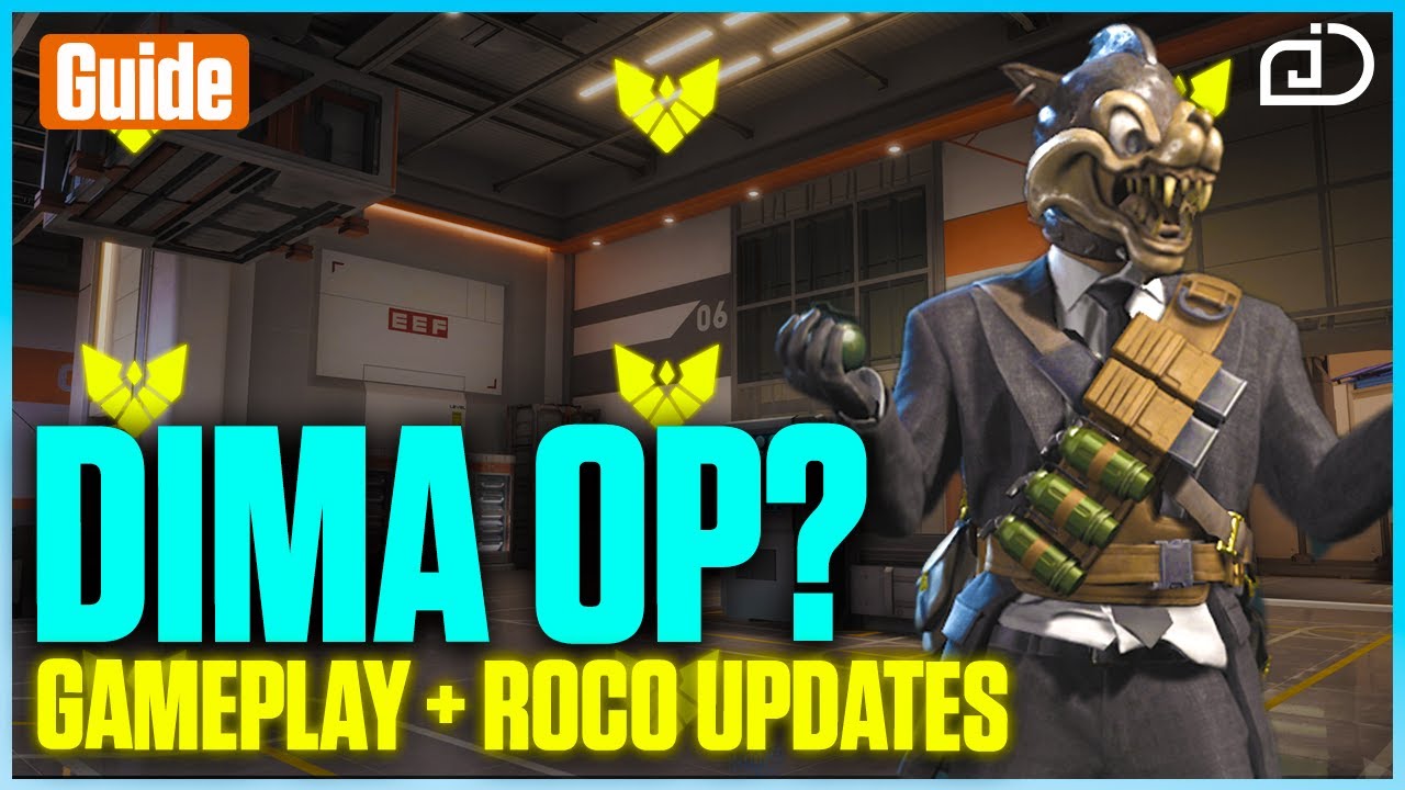DIMA OP? + DIMA New Gameplay Guide + Rogue Company Updates + Advanced ...