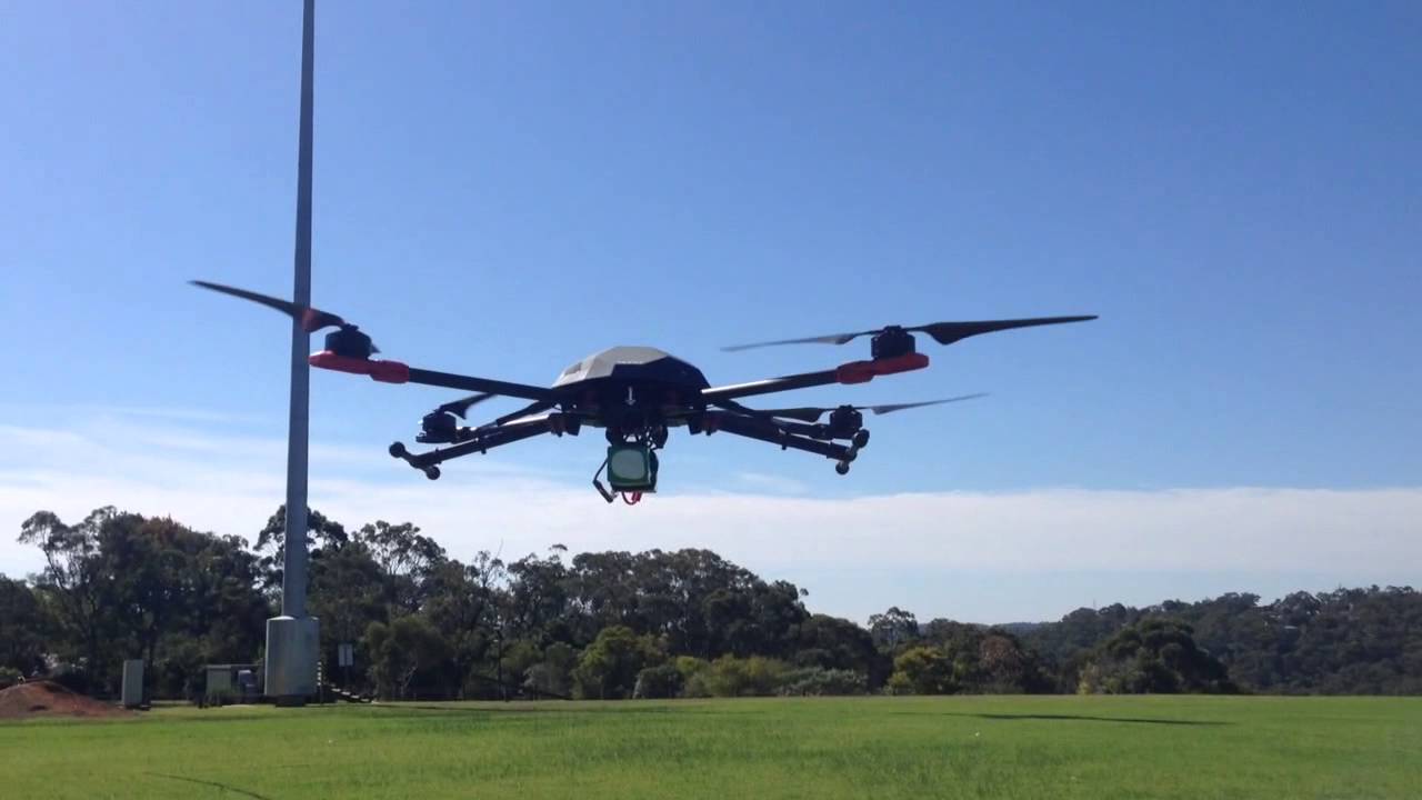 Testing 17 inch props on Tarot 650 Sport - YouTube