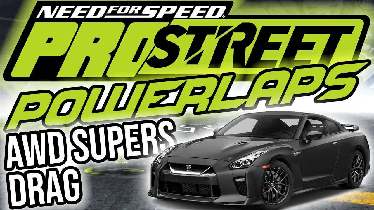 (OUTDATED!) FASTEST AWD SUPERCARS ON THE DRAG STRIP ★ NFS Pro Street ...