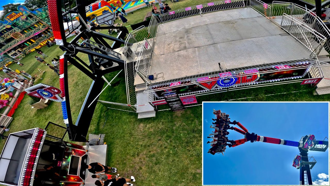 Curtis Eddy - VOID - Abbey Park Summer Funfair Leicester 2023 (Onride ...