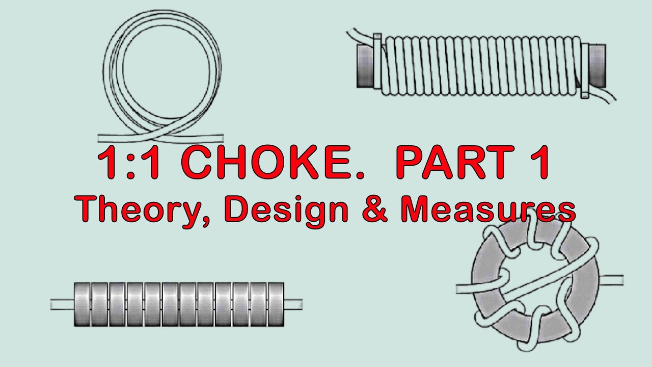 1:1 Choke. PART 1 Theory. [SUB ENG] - YouTube