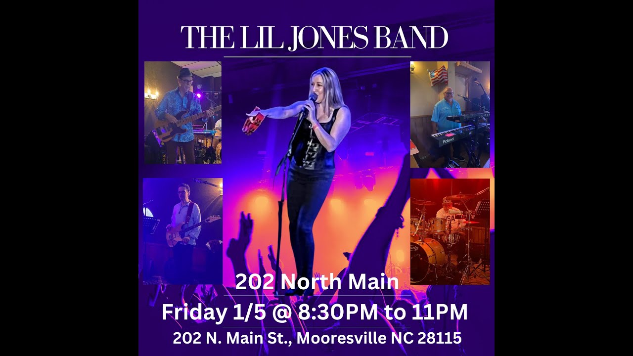 The Lil Jones Band @ 202 N. Main - I want to dance with somebody - YouTube