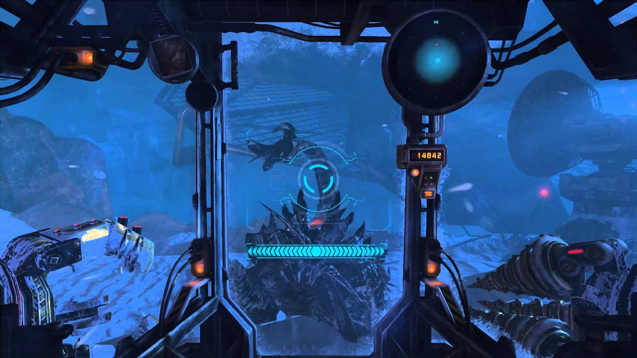 Lost Planet 3 cat l akrid boss fight in rig part 01 of 01 - YouTube