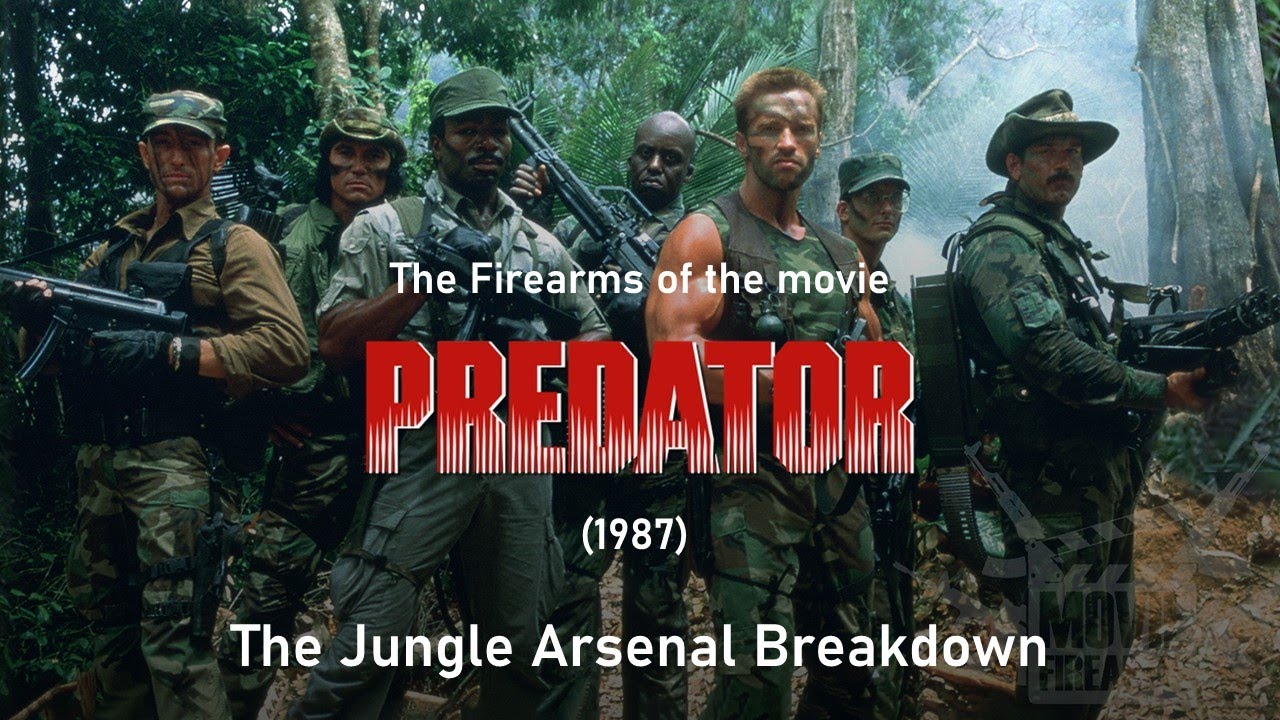 The Firearms of Predator (1987): Jungle Arsenal Breakdown - YouTube