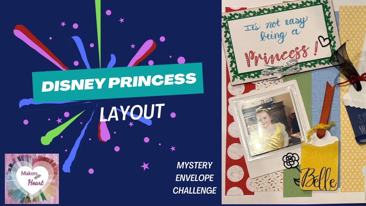 Disney Princess Layout - YouTube