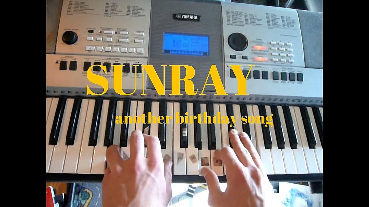 SUNRAY; another birthday song - Cyril JMC, feat. Václav Ornanti - YouTube
