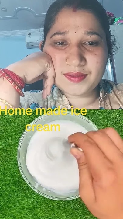 Make Ice Cream At Home Only One Ingredoant Simple Ice Cream Recipie