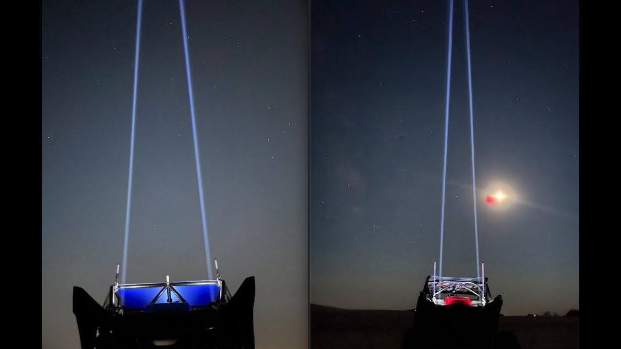 Alien Lasers install on YXZs for my kids - YouTube