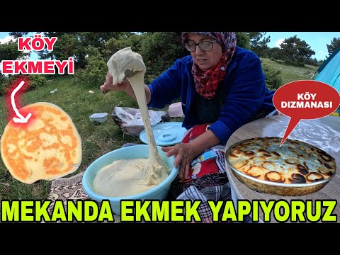 BABAMIN EN SEVDİĞİ BÖREK~MEKANDA DIZMANA(GÖÇMEN BÖREĞİ) YAPIYORUZ~ŞAHİN YAVRUSU BULDUM