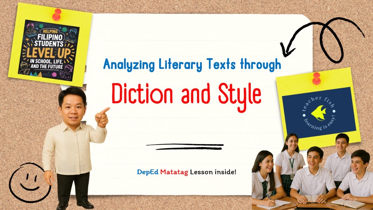 Grade 8 ENGLISH 1st Quarter- Analyzing Literary Texts through DICTION ...