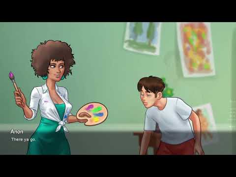 Miss Ross School Story Part 2 | New Art Room Scene | Summertime Saga Latest 2025 Update @YouTube 