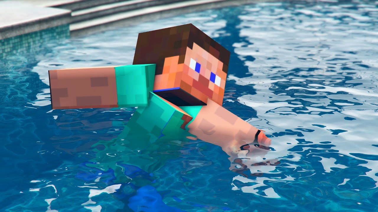 GTA 5 Ragdolls Water MINECRAFT STEVE ep.7 (Euphoria physics) - YouTube