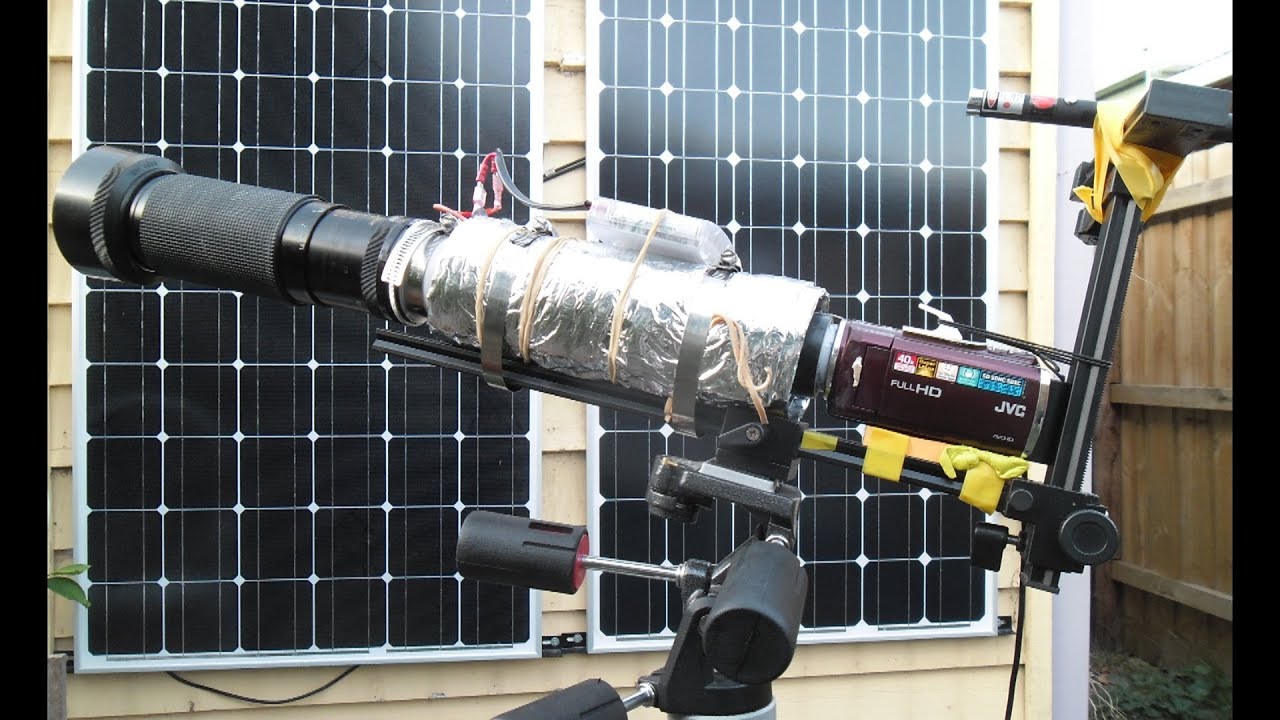 300mm zoom lens test on P8079HP NV Tube - YouTube