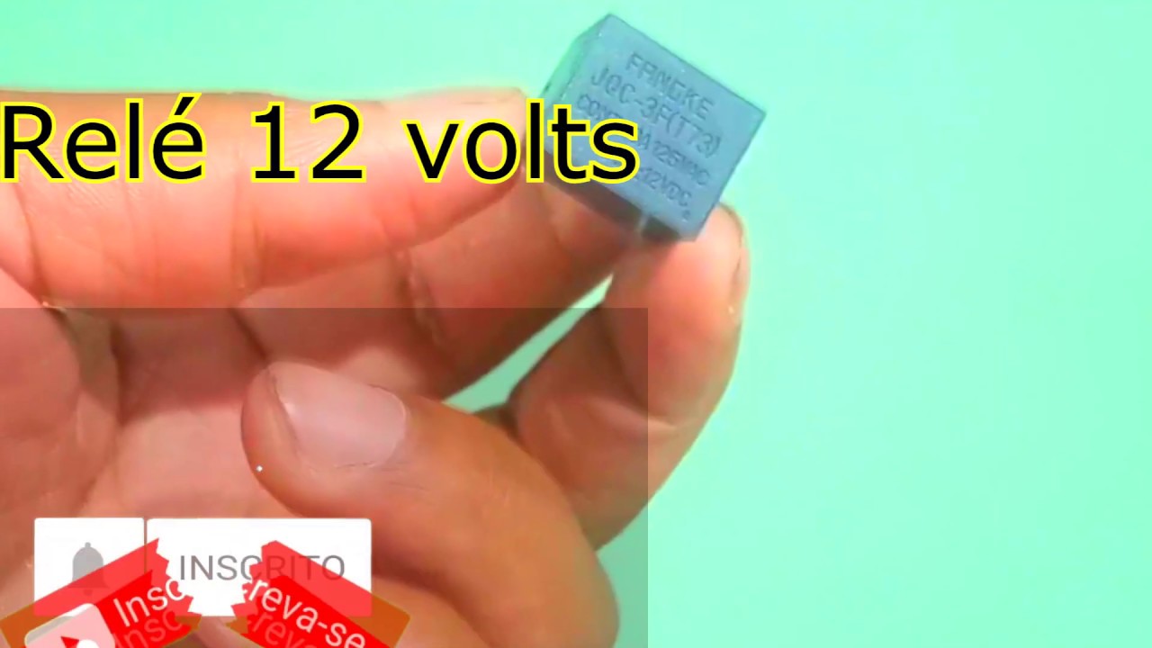 COMO FUNCIONA UM RELÉ DE 12 VOLTS? COMO LIGAR LAMPADA 127 VOLTS AC NO ...