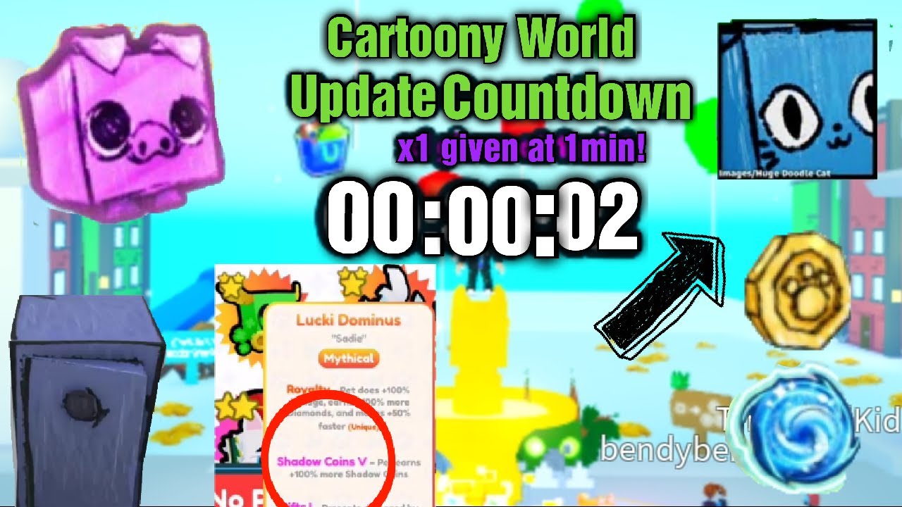 Cartoony World In Pet Simulator X | Roblox | Legends - YouTube